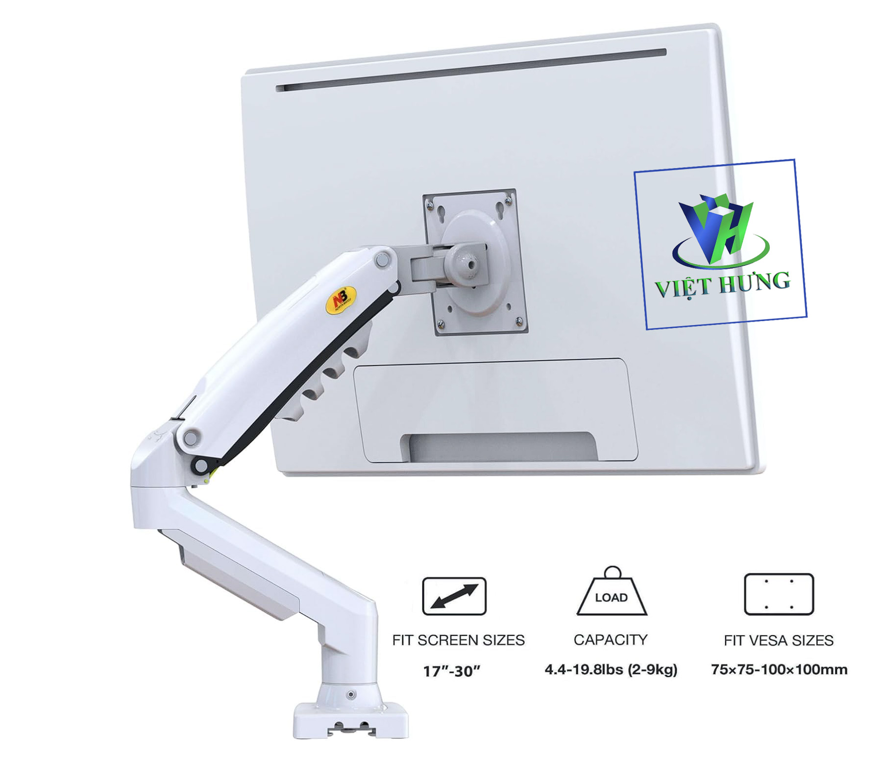 Giá treo màn hình máy tính North Bayou NB-F80 Trắng ( White ) - Việt ...